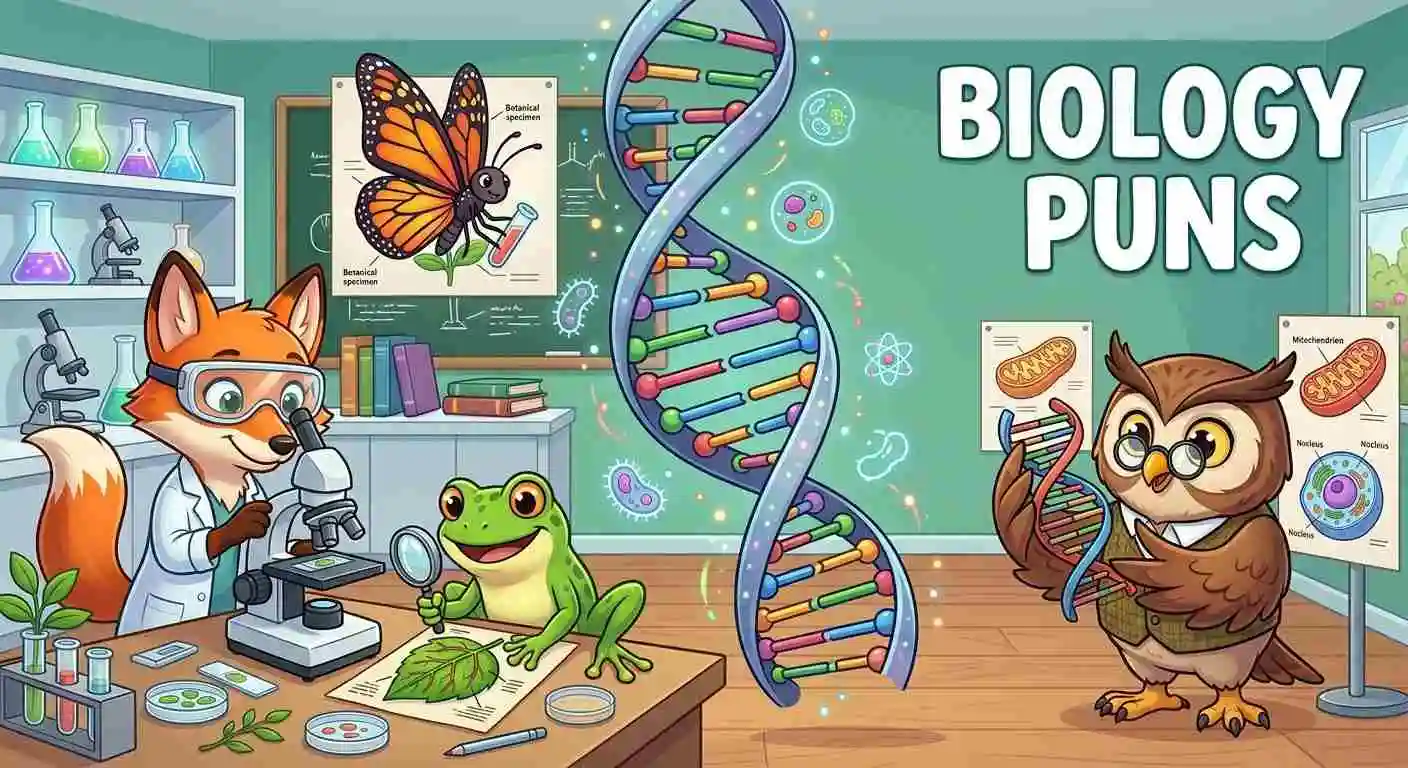 200 Biology Puns For Future Scientists And Science Ideas 2026